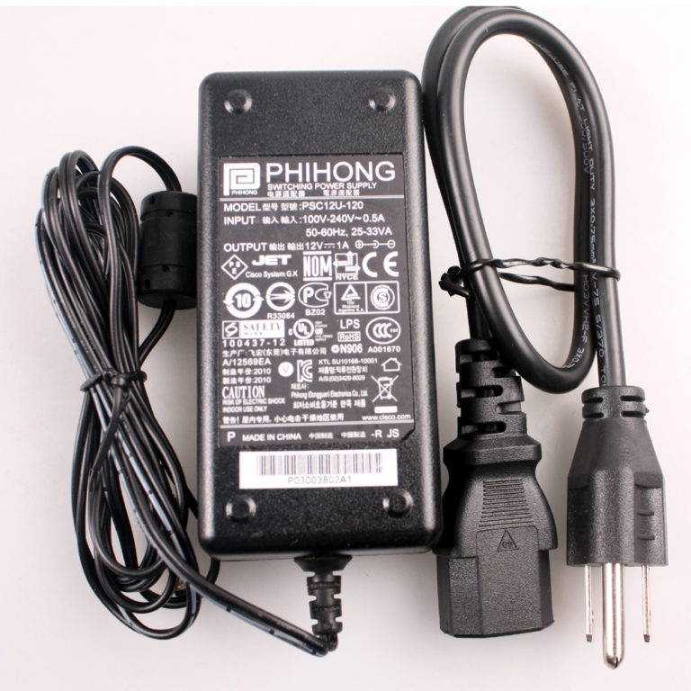 New Genuine OEM PHIHONG PSC12U-120 12V 1A Power supply AC Switching ...
