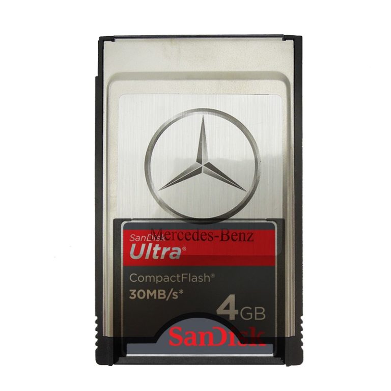 Genuine NEW Mercedes Benz PCMCIA Command System CompactFlash CF Adapter ...