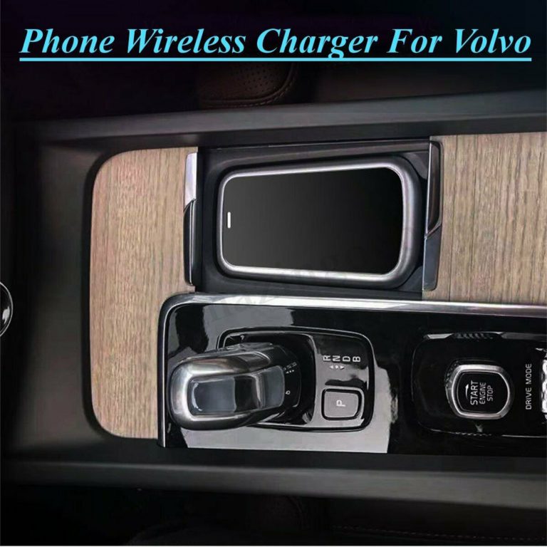 New Front Car Phone Charging 10W Qi Wireless Charger For Volvo XC90 S60 XC60 S90 V90 | Abovelike ...