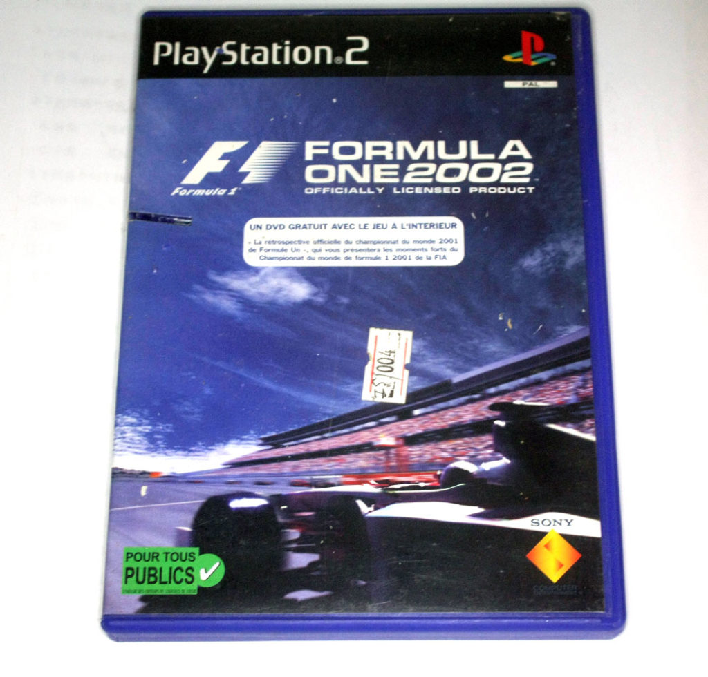 Used F1 FORMULA 1 ONE 02 2002 F102 – (Sony PlayStation 2 PS2)US Version ...