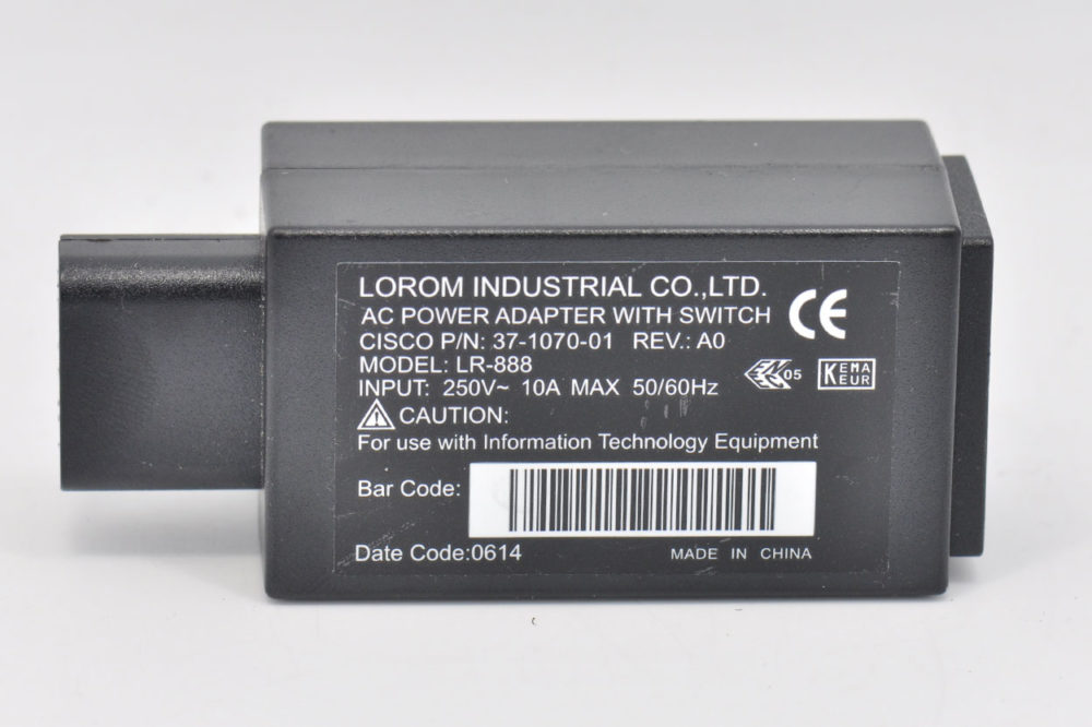 New GENUINE Cisco LR-888 37-1070-01 Cisco Systems AC Power Adapter w ...