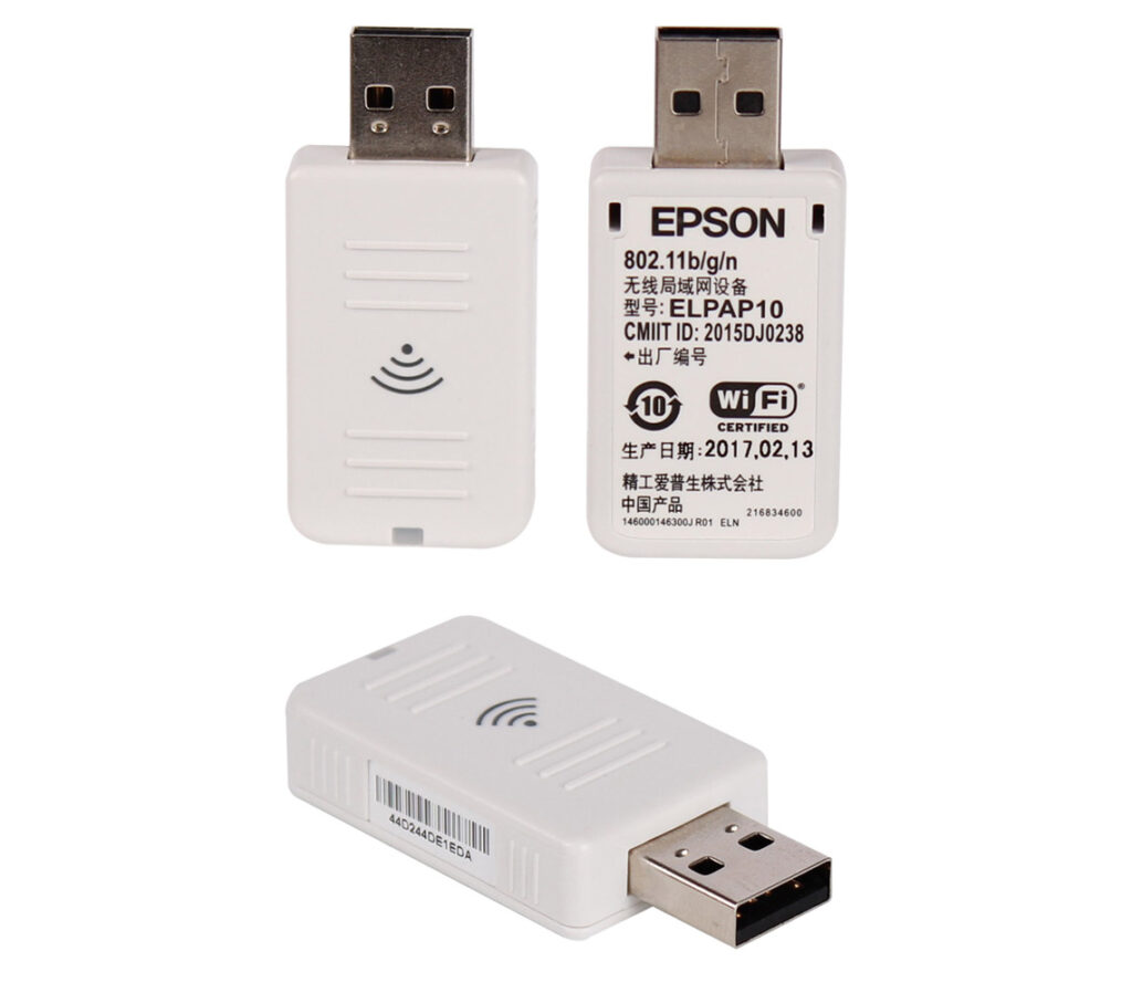 NEW EPSON ORIGINAL ELPAP10 V12H731P02 WN7522BEP WIRELESS WIFI LAN USB ...