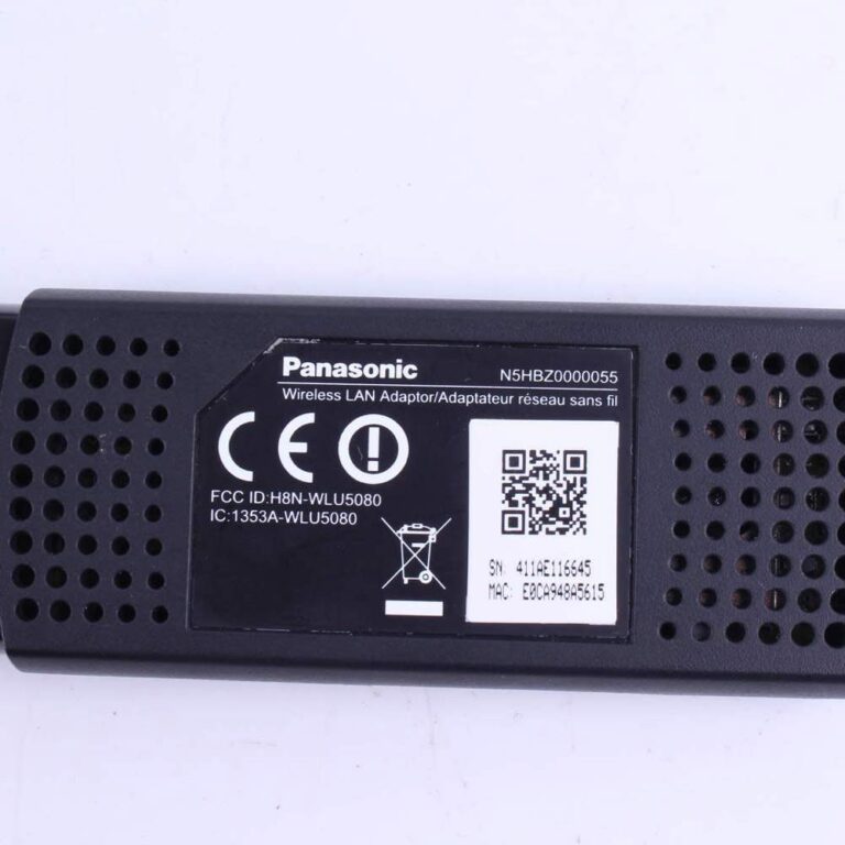 Genuine Panasonic N5HBZ0000055 TY-WL20 USB Wireless LAN Stick WiFi ...