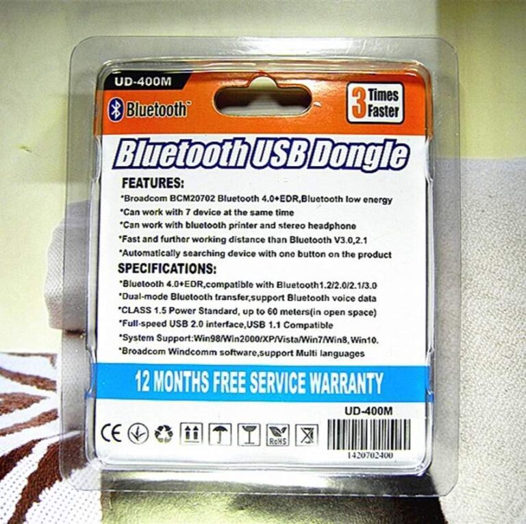 AUYTECH New Broadcom BCM20702 4.0 BT4.0 USB2.0 Bluetooth Adapter Dongle ...