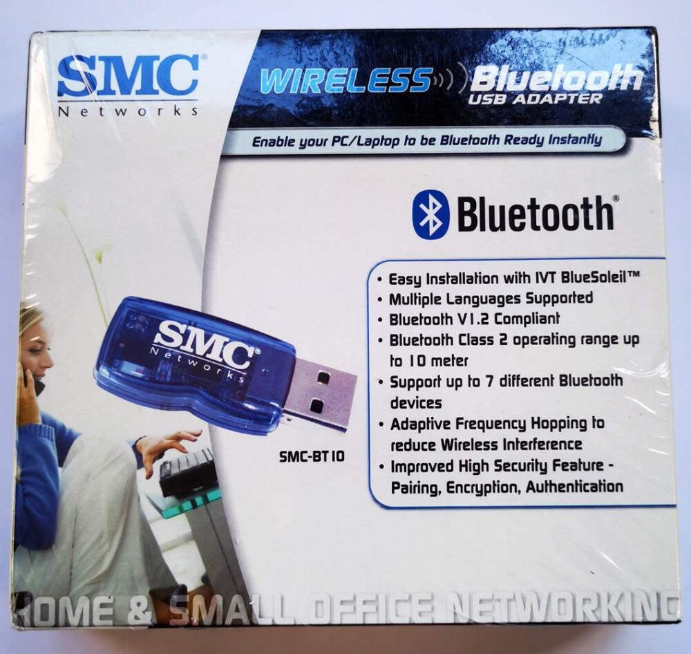 The EZ Connect Wireless Bluetooth USB Adapter (SMC-BT10) is another ...