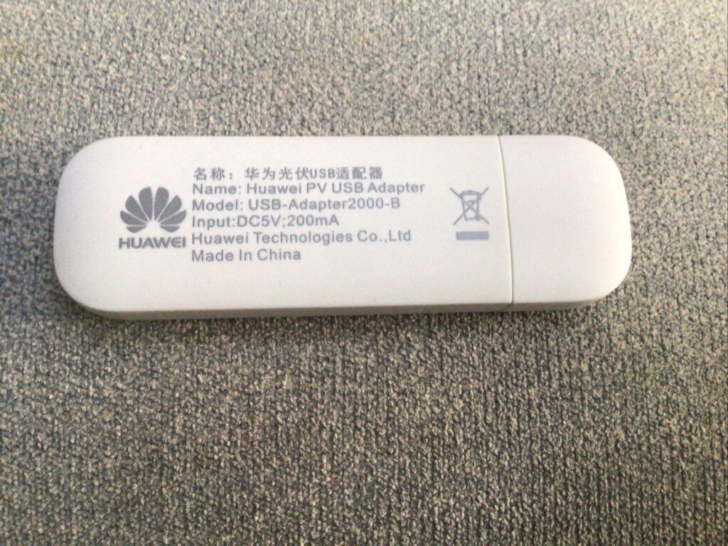 Huawei SUN2000 PV USB Bluetooth Adapter USB-Adapter2000-B | Abovelike.com