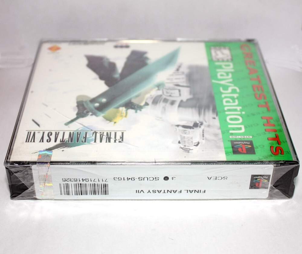 New Sealed RARE Game FINAL FANTASY VII 7 FF7 SONY Playstation PS1 US ...