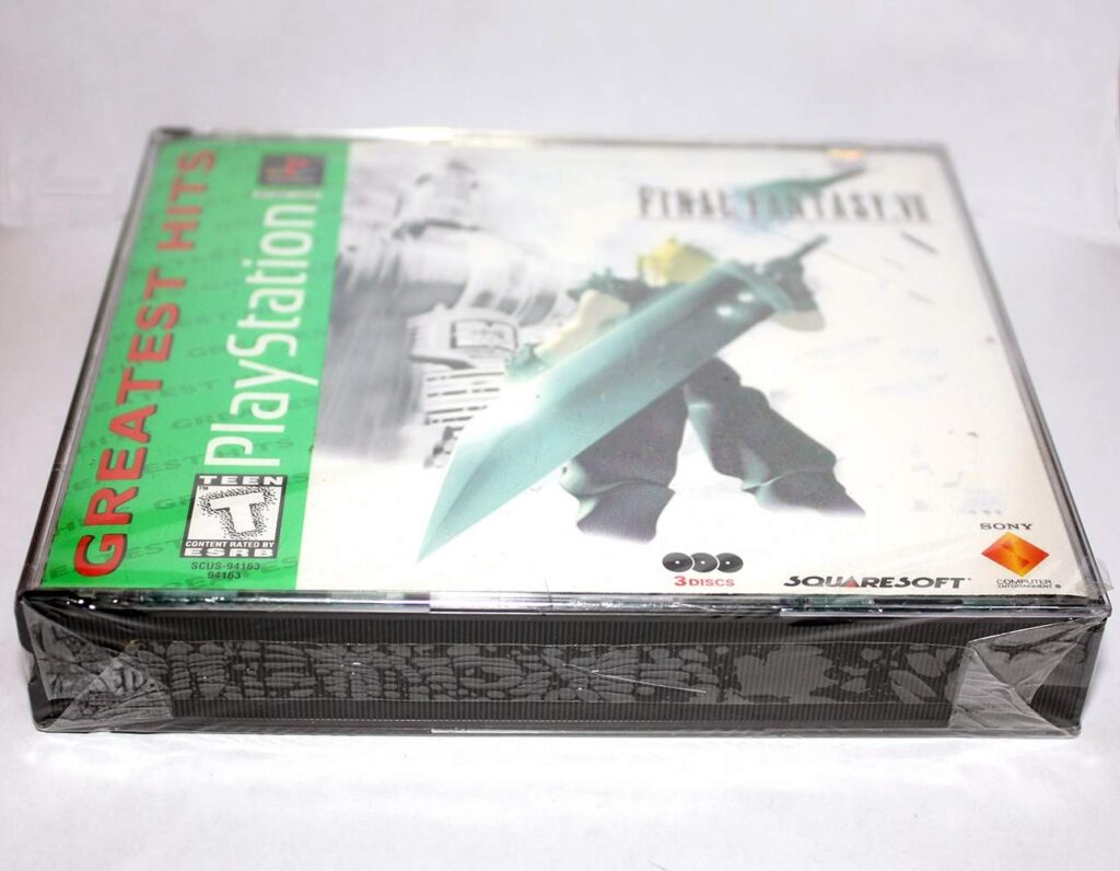 New Sealed RARE Game FINAL FANTASY VII 7 FF7 SONY Playstation PS1 US ...
