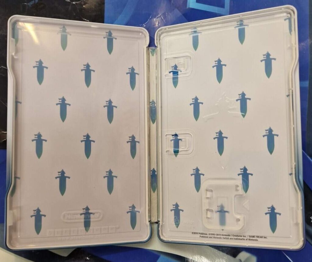 New Official Pokemon Sword Limited Nintendo Switch NS SteelBook G4 Case ...