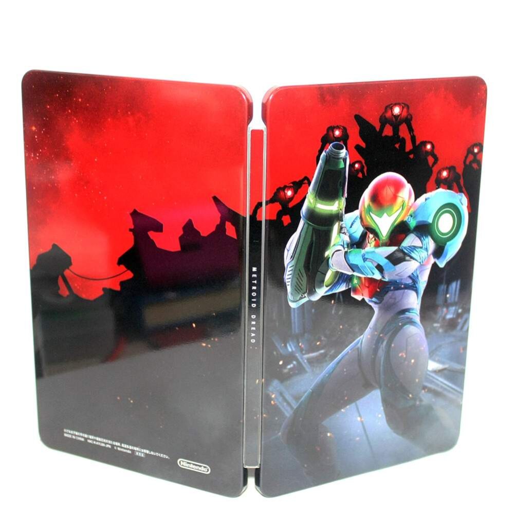 Brand New Official Nintendo Metroid Dreadt Limited Edition SteelBook ...