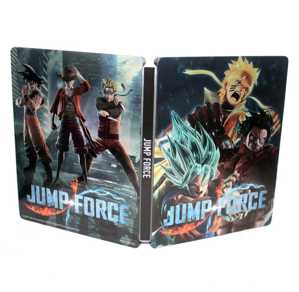 Brand New Official SONY PS4 Jump Force Geo Limited Edition Steelbook No ...