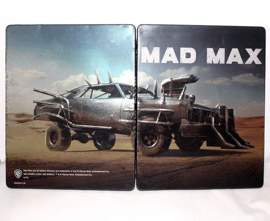 Official MAD MAX Limited Edition SONY PS4 PS5 SteelBook Case No Game ...