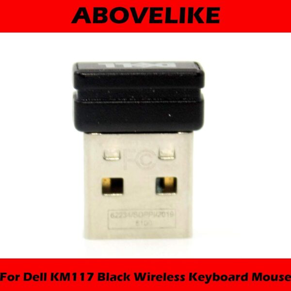 USB Nano Dongle Transceiver Adapter Receiver SD-9088 for Dell KM117 Wireless Keyboard Mouse ...