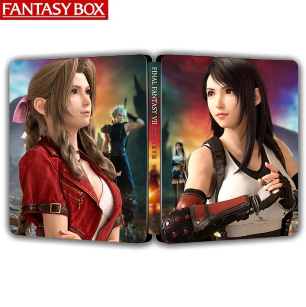 Final Fantasy 7 Rebirth FF7R Tifa & Aerith Limited Edition Steelbook ...