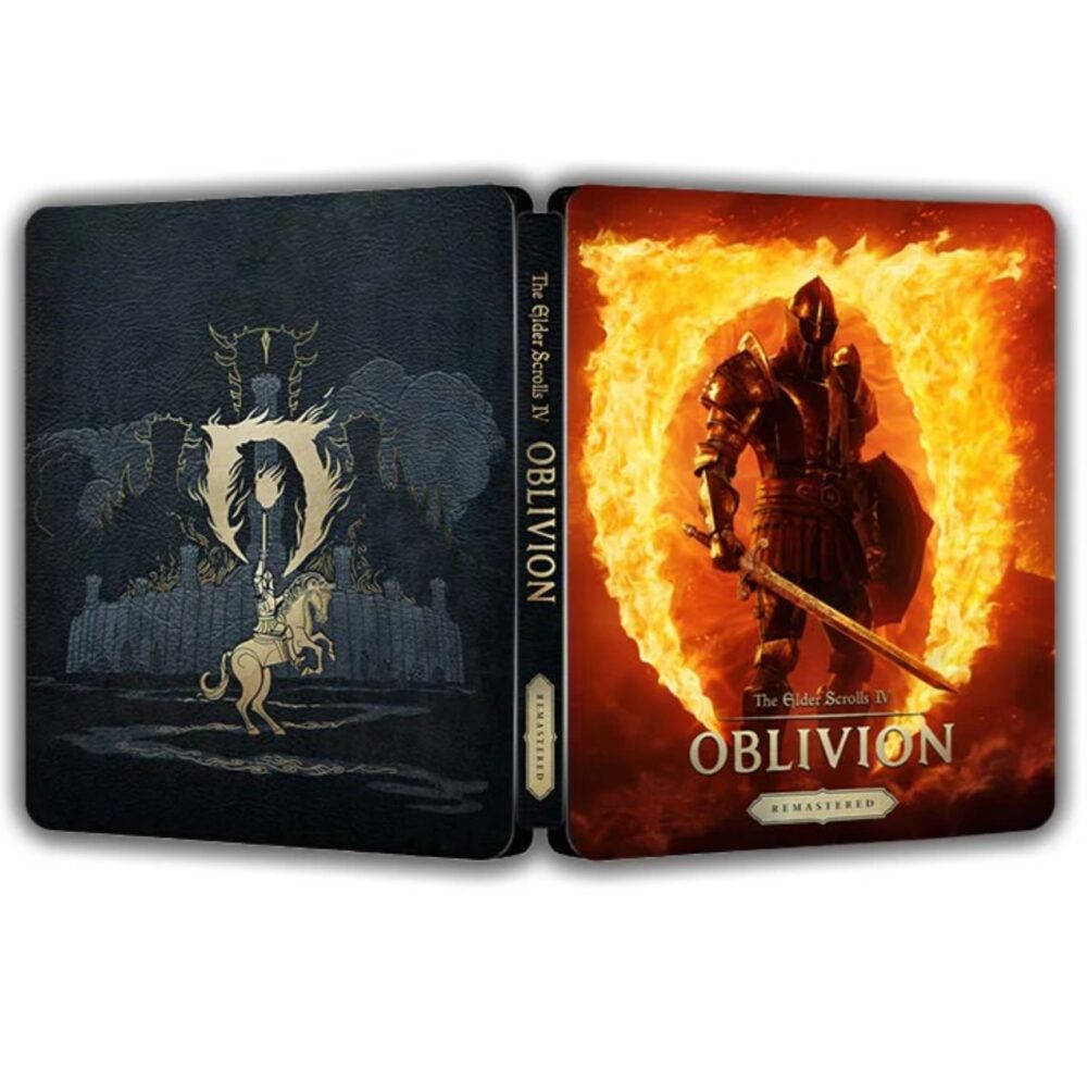 Limited The Elder Scrolls IV Oblivion Remastered Steelbook Case Custom ...